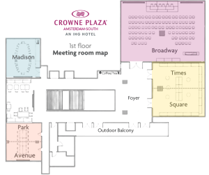 Park-Avenue - Meeting room - Crowne Plaza Amsterdam Zuid